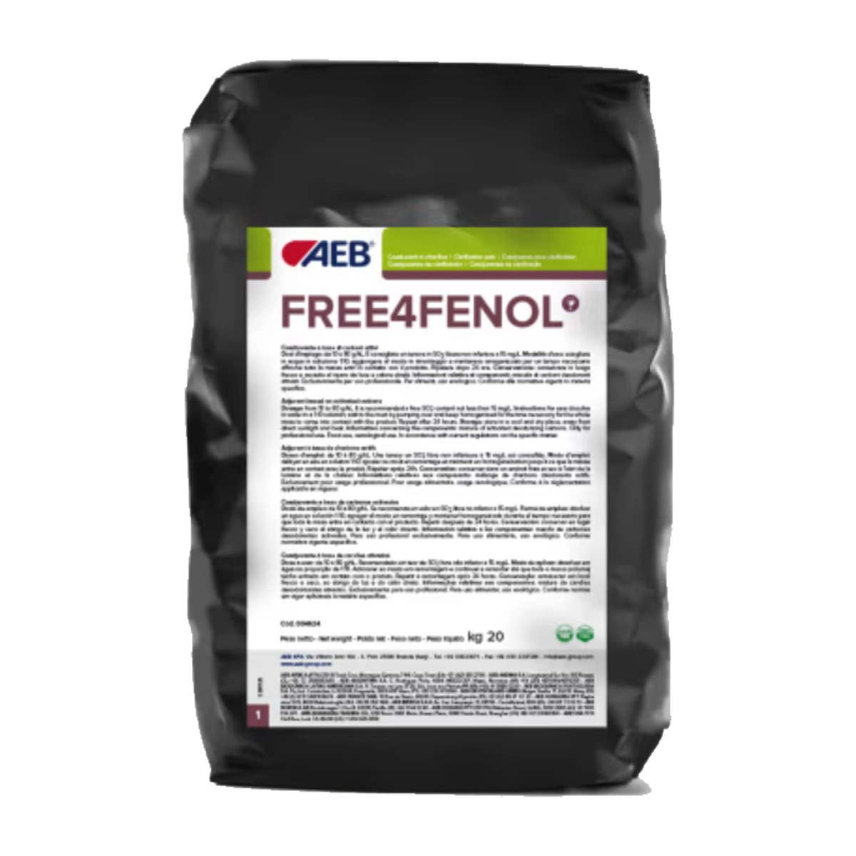 AEB FREE4FENOL - 20kg - Cellar-Tek Supplies