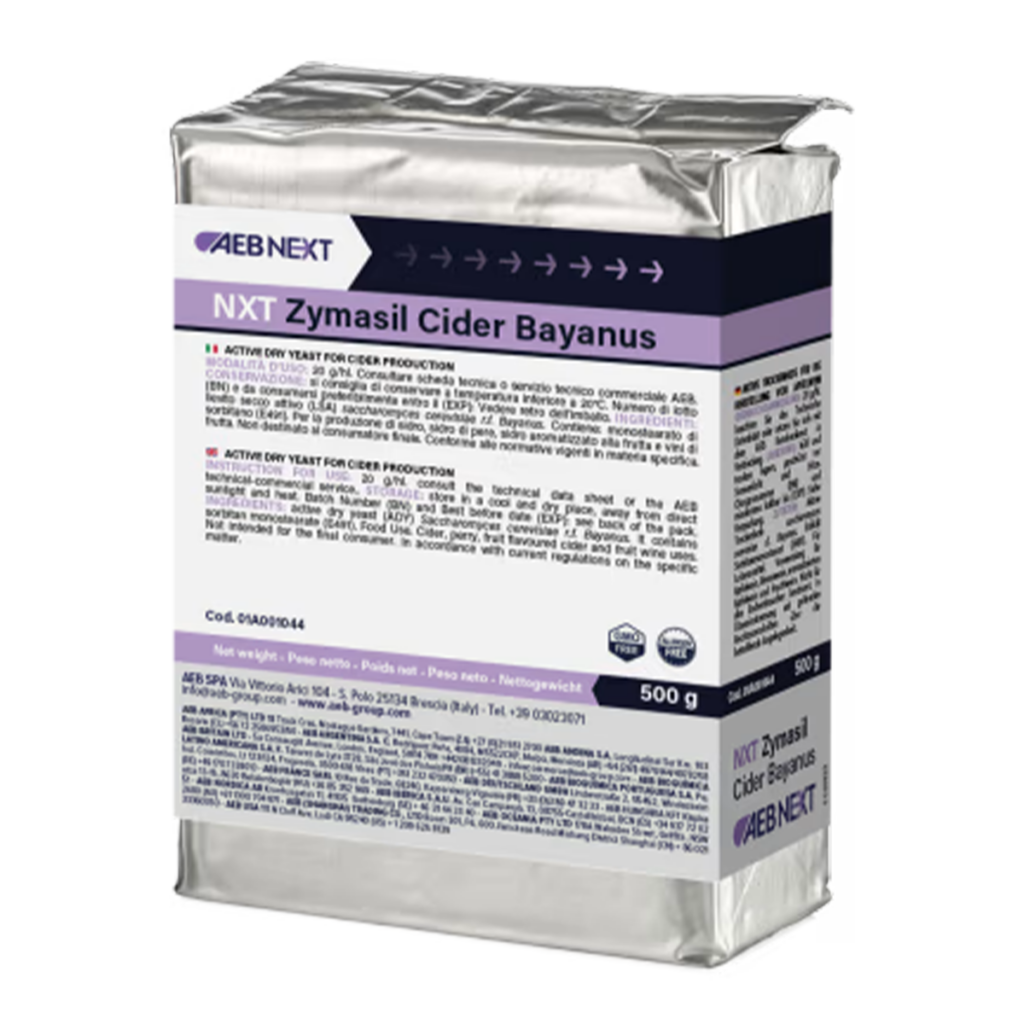 AEB NXT Zymasil Cider Bayanus – 500g - Cellar-Tek Supplies