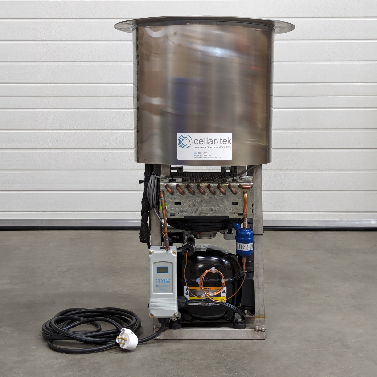 Integrated Counter Chiller/ Wine Cooler (Flush-Undermount Countertop ...