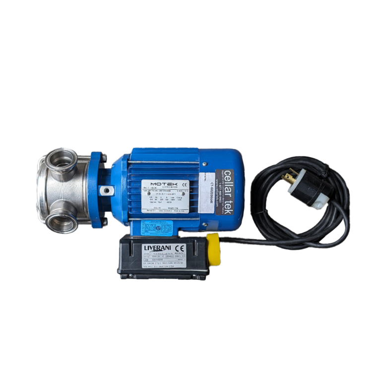 Liverani Stainless Steel Liquid Ring Pumps (Junior) - Cellar-Tek Supplies