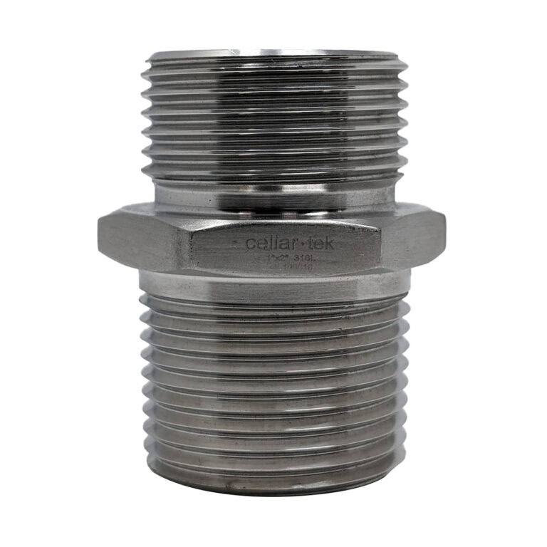 British Standard Pipe Taper (BSPT) to Male National Pipe Taper (NPT ...