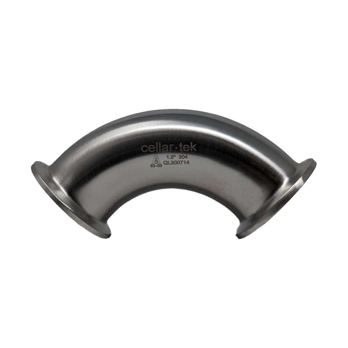 Tri-Clamp (TC) Elbow Fittings (90) - Cellar-Tek Supplies