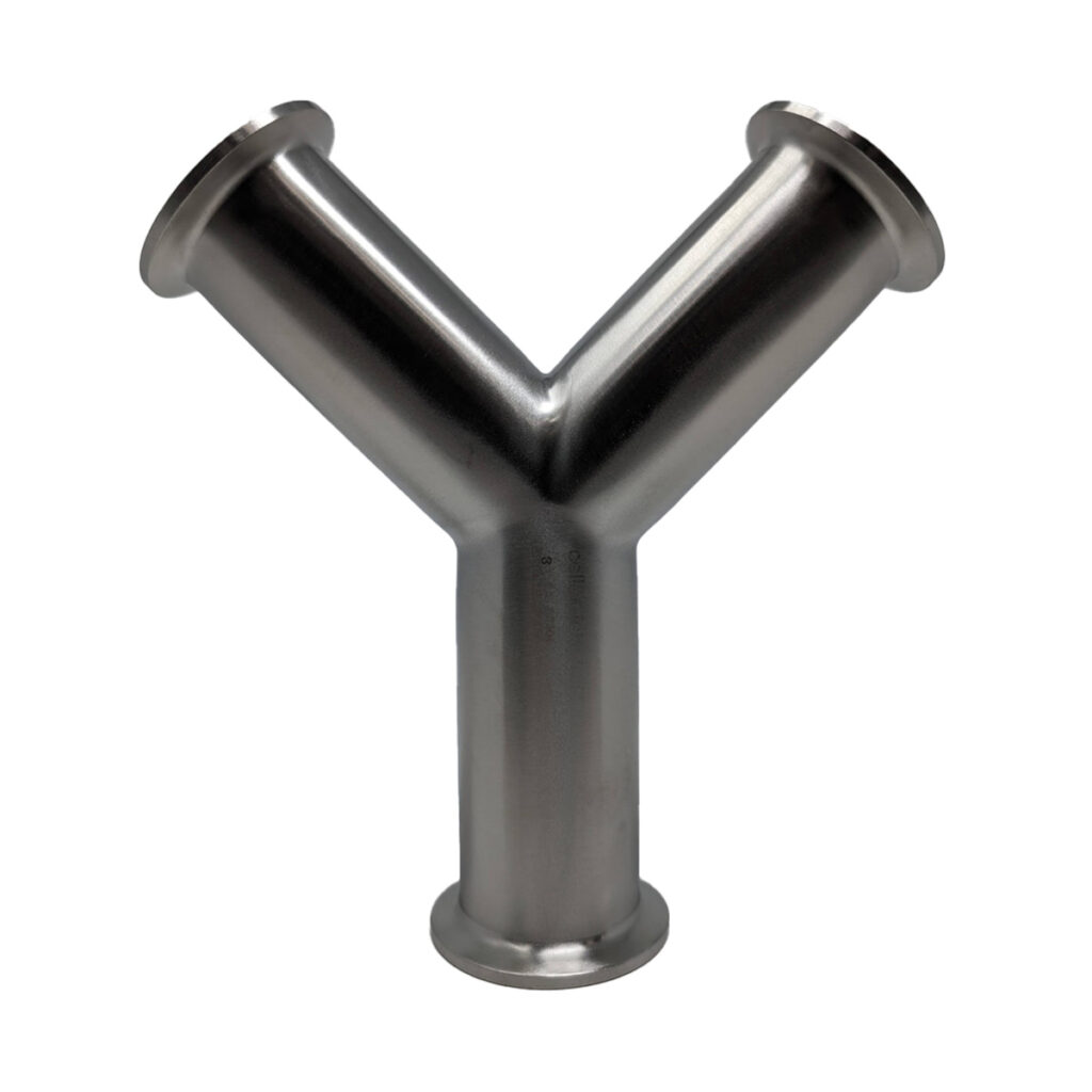 Tri-Clamp (TC) Wye Fitting - Cellar-Tek Supplies