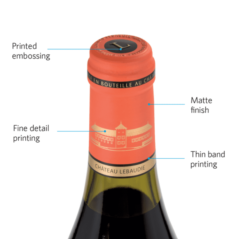 Amcor® Custom Aluminum Capsules - Cellar-Tek Supplies