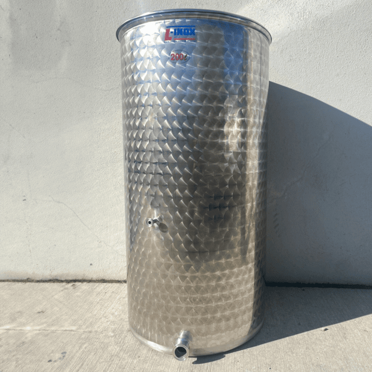 L-Inox Variable Capacity Tank - 200L - Cellar-Tek Supplies