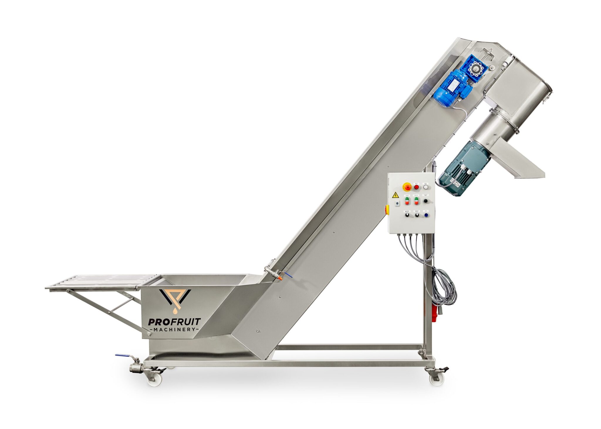 ProFruit Fruit and Vegetable Washer Elevator Mill MAXIMILL (1000 kg/h ...