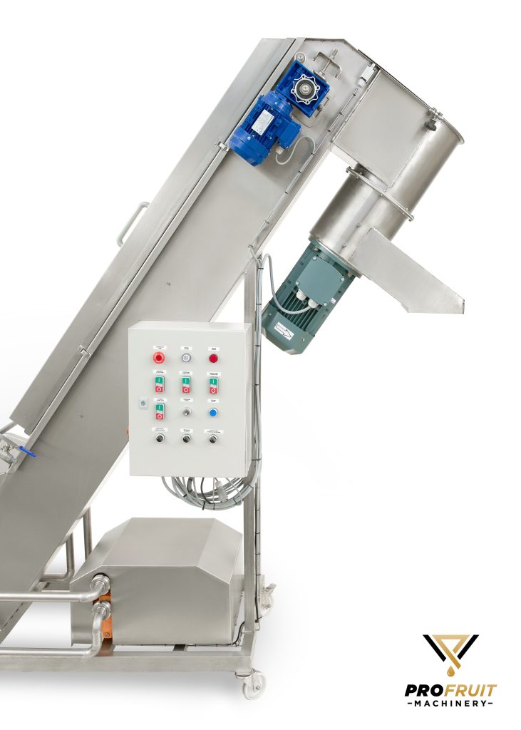 ProFruit Fruit Bubble Washer Elevator Mill AQUAMILL - Cellar-Tek Supplies