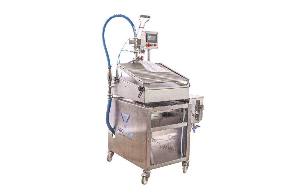 ProFruit Semi-automatic Bag in Box and Stand-up Pouch Filler SEMIFLOW - Cellar-Tek Supplies