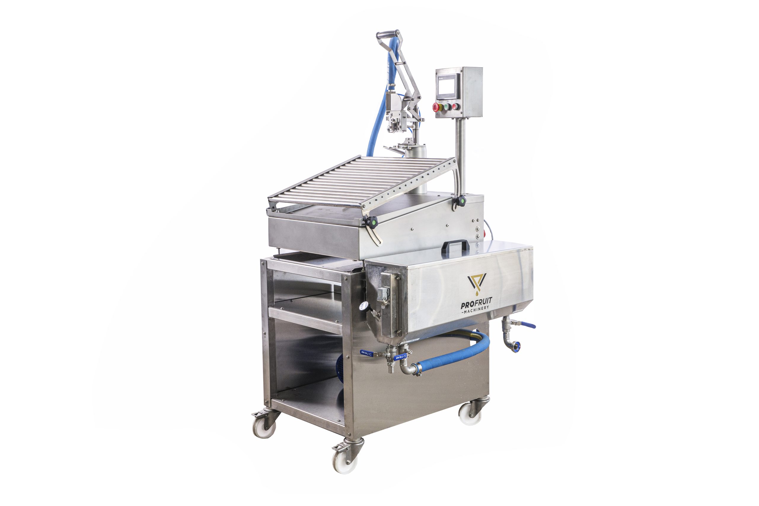 ProFruit Semi-automatic Bag in Box and Stand-up Pouch Filler SEMIFLOW - Cellar-Tek Supplies