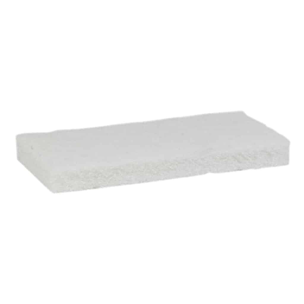 Remco 9.6" Soft/ Fine Pad for Pad Holder - White - Cellar-Tek Supplies
