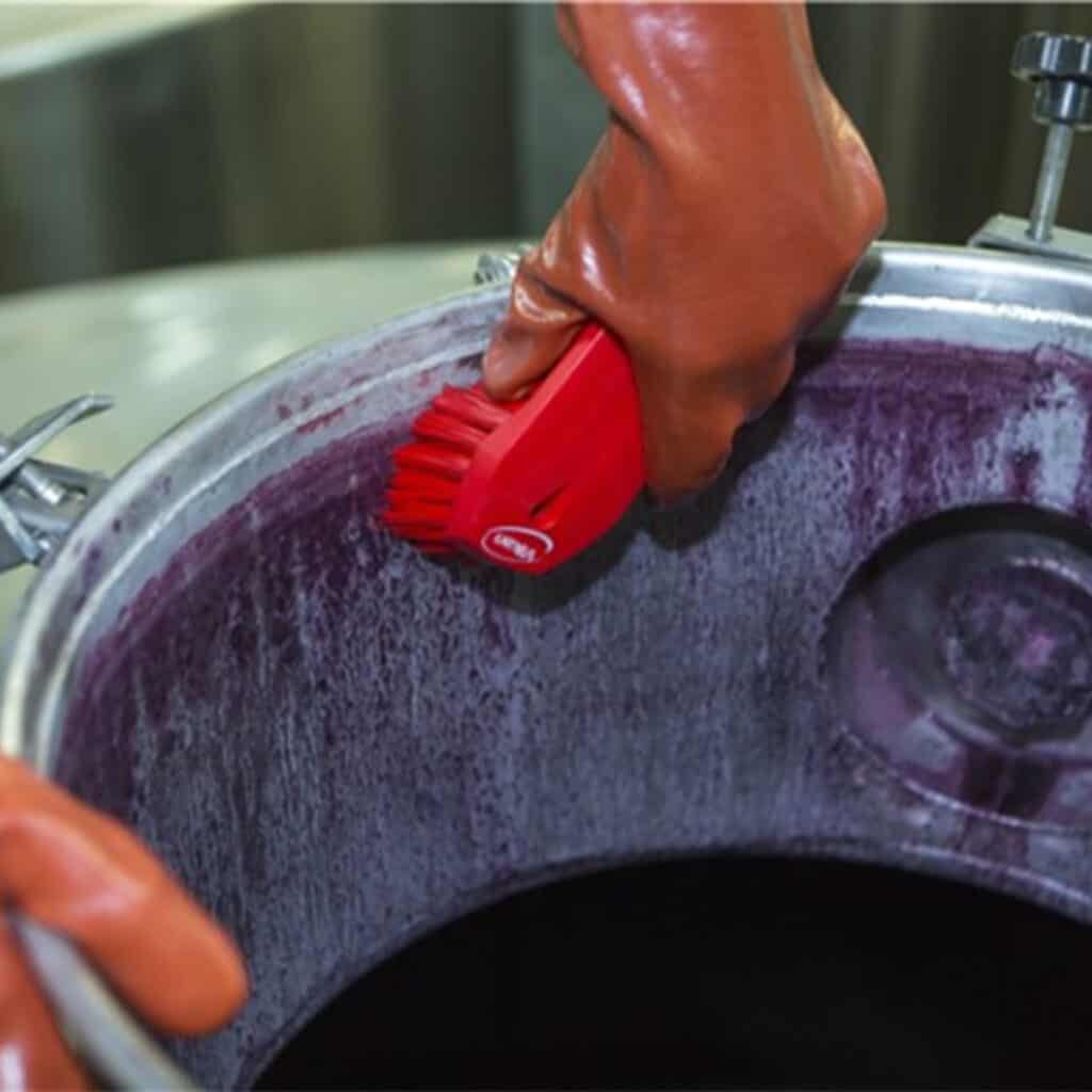 Remco 7.9" Hand Scrub Brush (Stiff) - Cellar-Tek Supplies