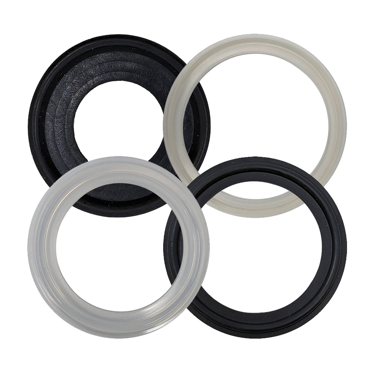 Tri-Clamp (TC) Gaskets (Silicone, Buna, EPDM and Teflon) - Cellar-Tek ...